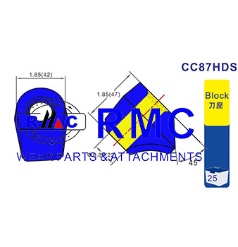 Road Milling Tools-Holder（Blocks) CC87HDS - RMC China Quality Machine ...